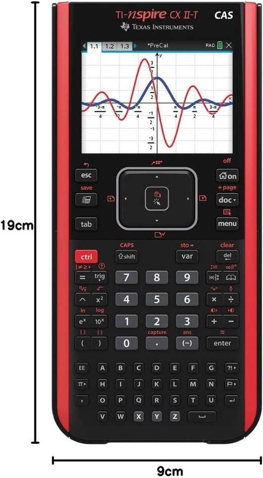Texas Instruments CX CAS II FC TI-Nspire CX II-T CAS in environmentally ...