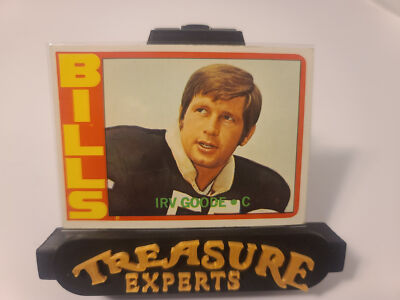 1972 Topps #214 Irv Goode Buffalo Bills Football Card Low Grade + | eBay