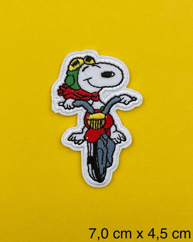 Bügelbild, Patch, Aufnäher, Aufbügler, Applikation für SNOOPY* Fans ...