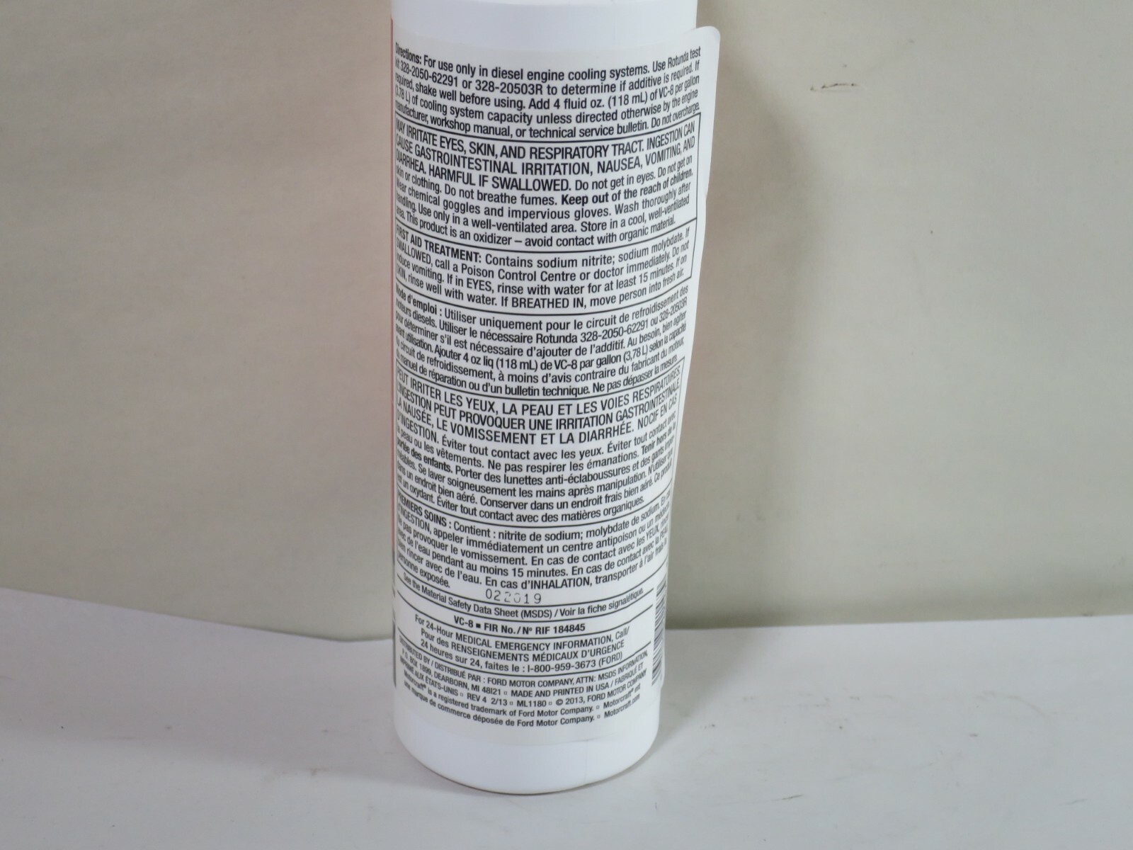 Motorcraft VC-8 Diesel Cooling System Additive 16oz. | eBay