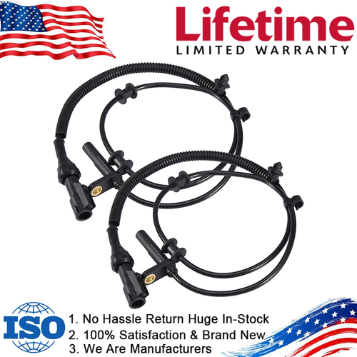 4 Pack ABS Front Rear Left Right Wheel Speed Sensor For 2007-2016 Jeep ...