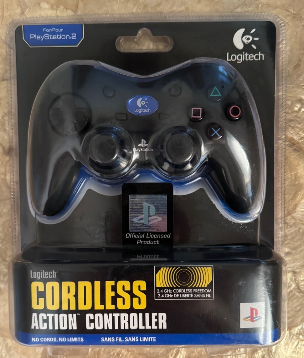 Logitech Wireless Cordless Action Controller NEW Playstation 2 PS2 97855020932 | eBay
