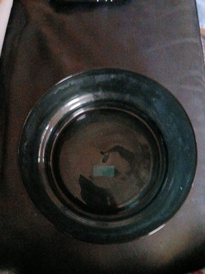 New Zodax (Los Angeles , California) Skive Teal Glass Bowl; 7 7/8" | eBay