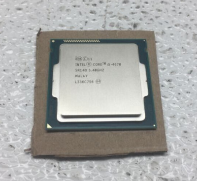 Intel Core i5-4670 3.40 Ghz 4th gen LGA 1150 Quad Core CPU Processor US ...