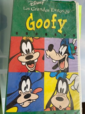 disney LO MEJOR DE GOOFY spanish language VHS VIDEOTAPE PAL FORMAT | eBay