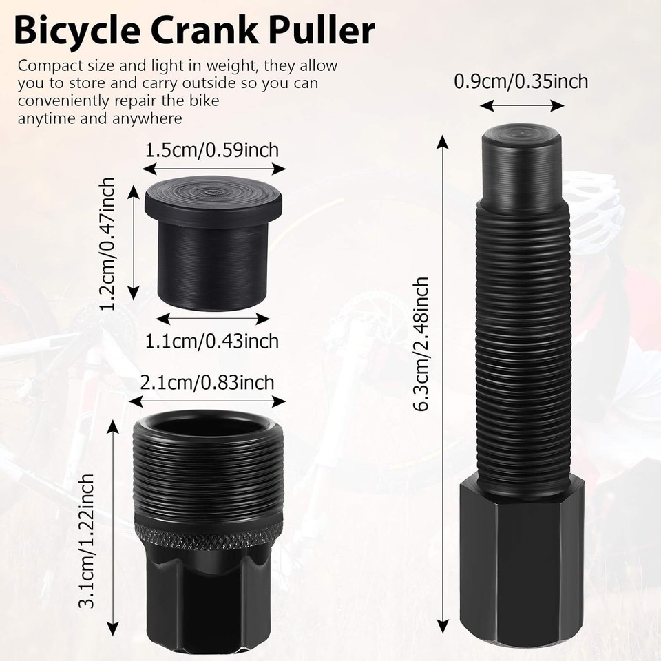Crank Remover Crank Puller Bike Crankset Arm Puller Compact Crankset Pulley C... | eBay