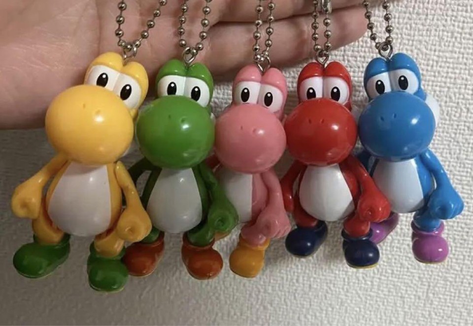 Set Of 5 Yoshi Keychain | eBay