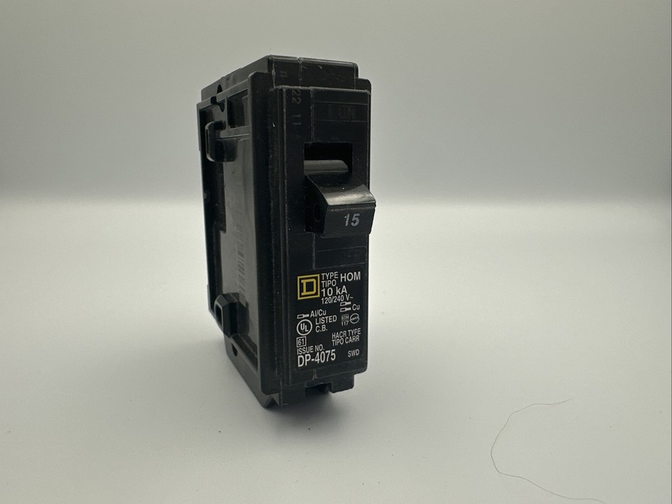 Square D HOM115CP Circuit Breaker (Read Description) 785901227366| eBay