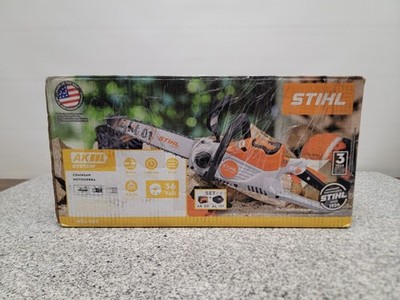 Chainsaw Battery Powered STIHL MSA 60C 36V Charger and Battery | eBay