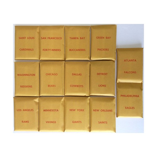 APBA APBA Football Card Sets Football (Complete Season Cards 1982) (1st ...