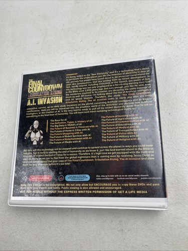 The Final Countdown Tribulation Rising The AI Invasion DVD Volume 3 ...