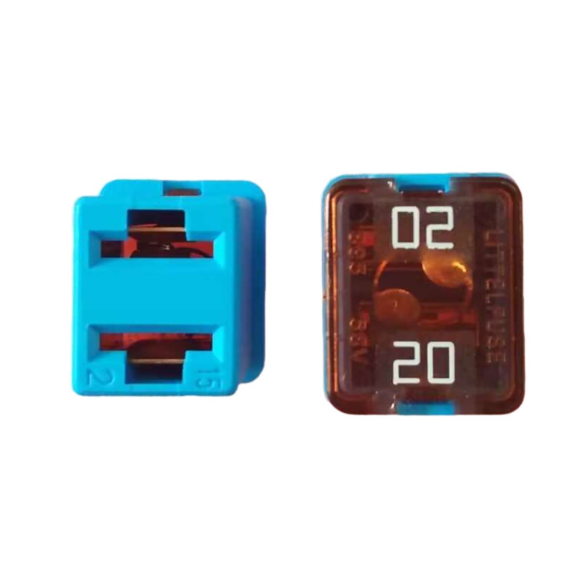 10pcs ORIGINAL Littelfuse 0895020 ( 20A ) 58Vdc 895 JCASE Cartridge ...