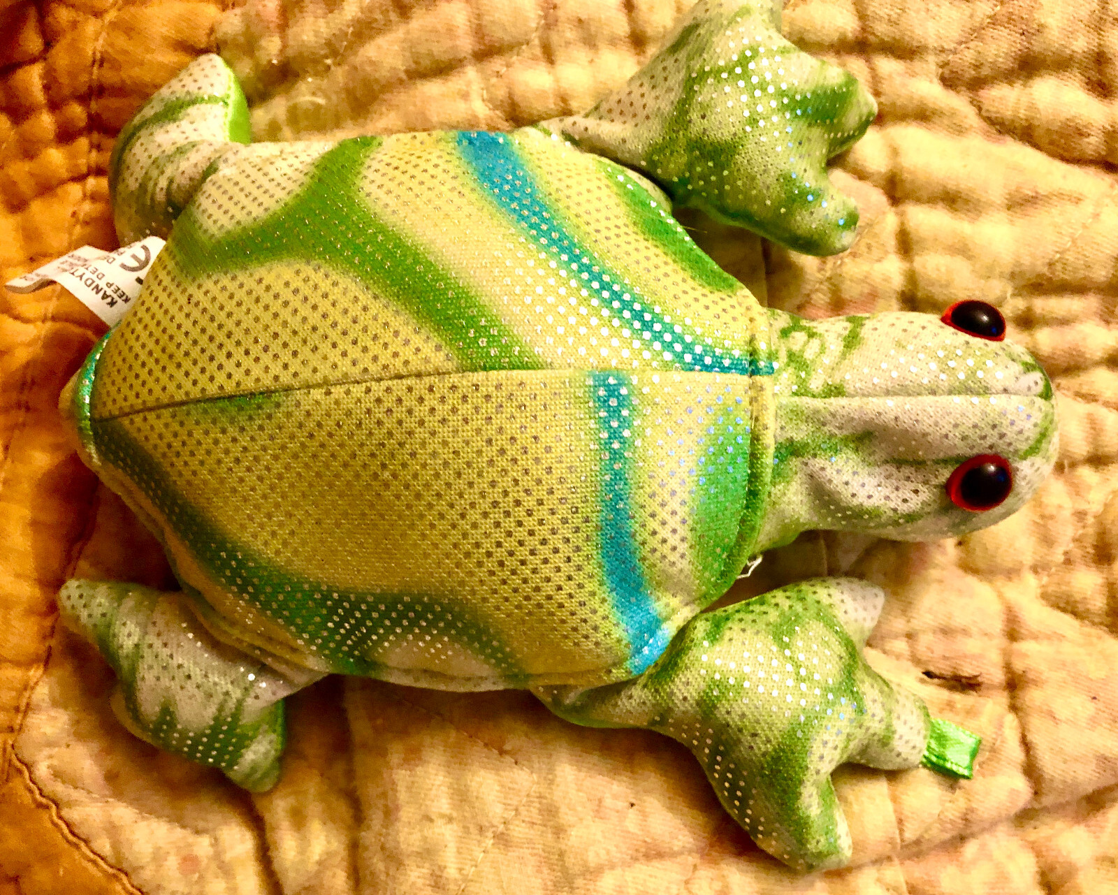 Green Turtle Sand Filled, Kandytoys Toy 7" Long | eBay UK