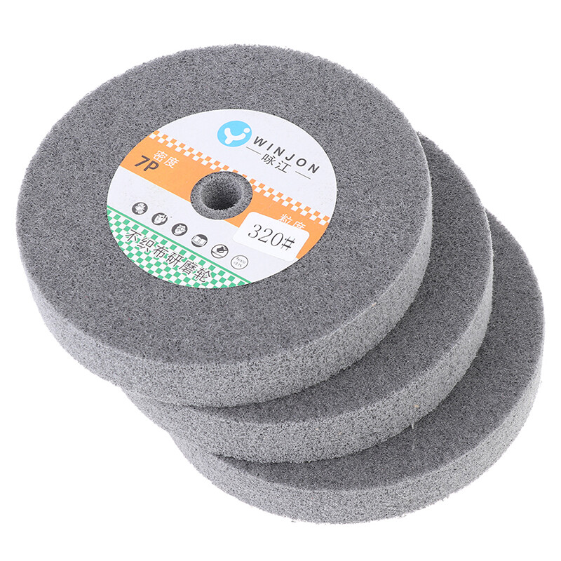 150*25mm Stainless Steel Polishing Buffing Wheel Bench Grinder Abrasive ...