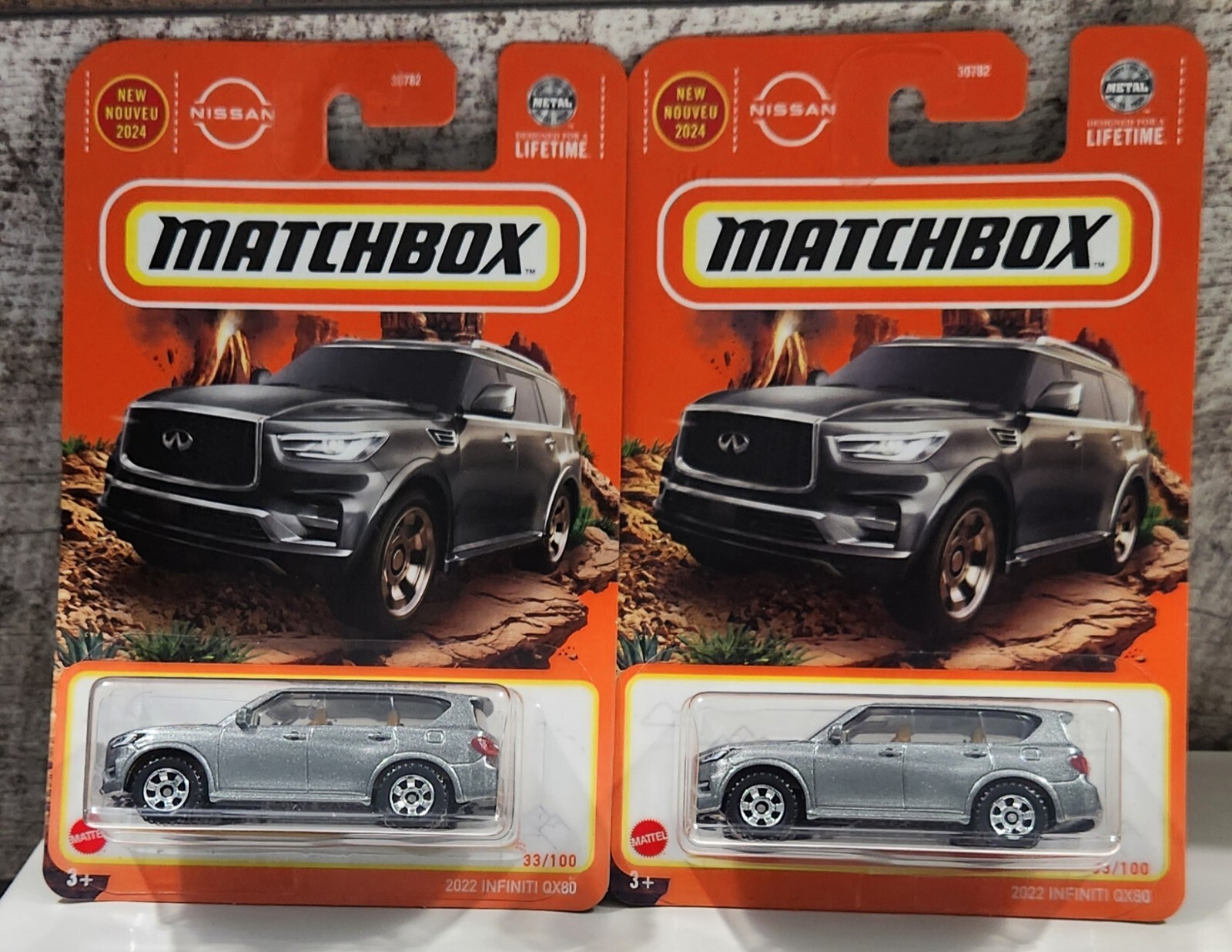 Matchbox - 2024 Series Car - Gray 2022 INFINITI QX 80 | eBay