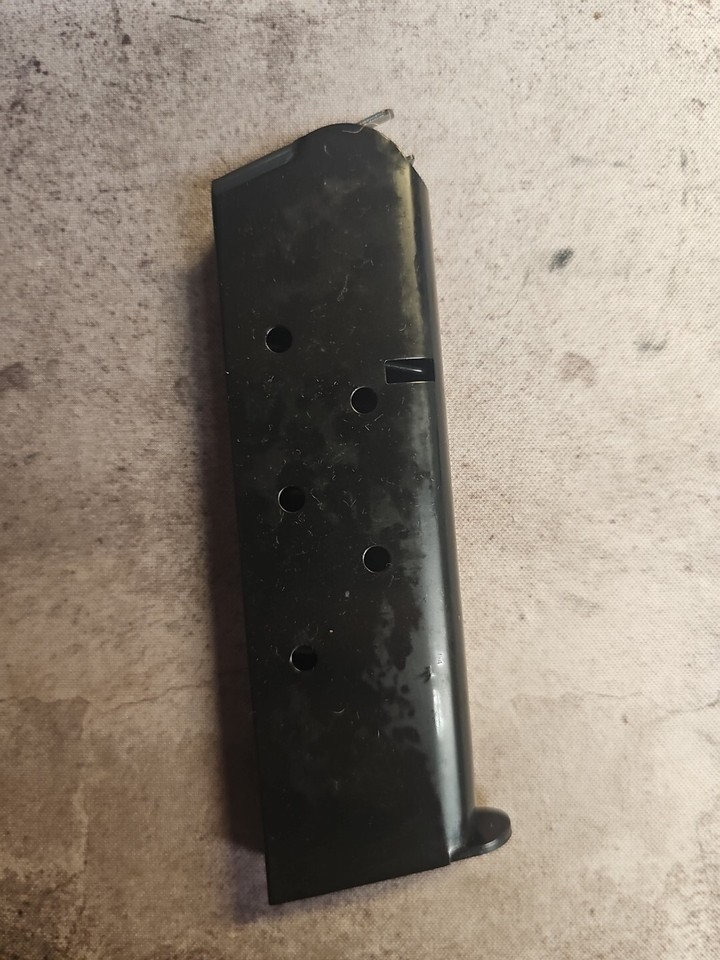 1911 .45 ACP 7 RD Magazine USGI with NATO Cage Code Marked Base plate ...