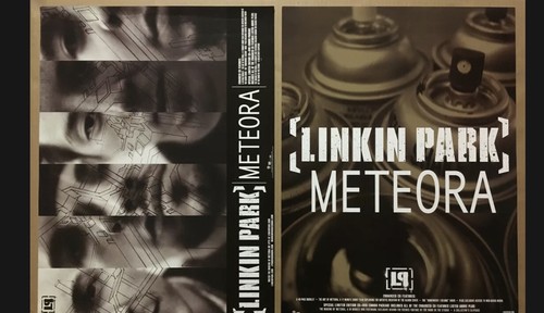 LINKIN PARK 2003 DOUBLE SIDED PROMO POSTER Meteora ALBUM 24X18 NEVER ...
