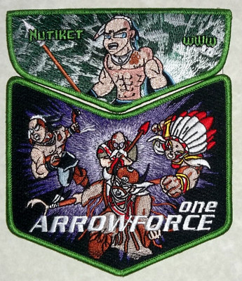 OA ORDER OF THE ARROW BSA NUTIKET CEREMONIES STAFF 2022 NOAC 2-PATCH YU ...