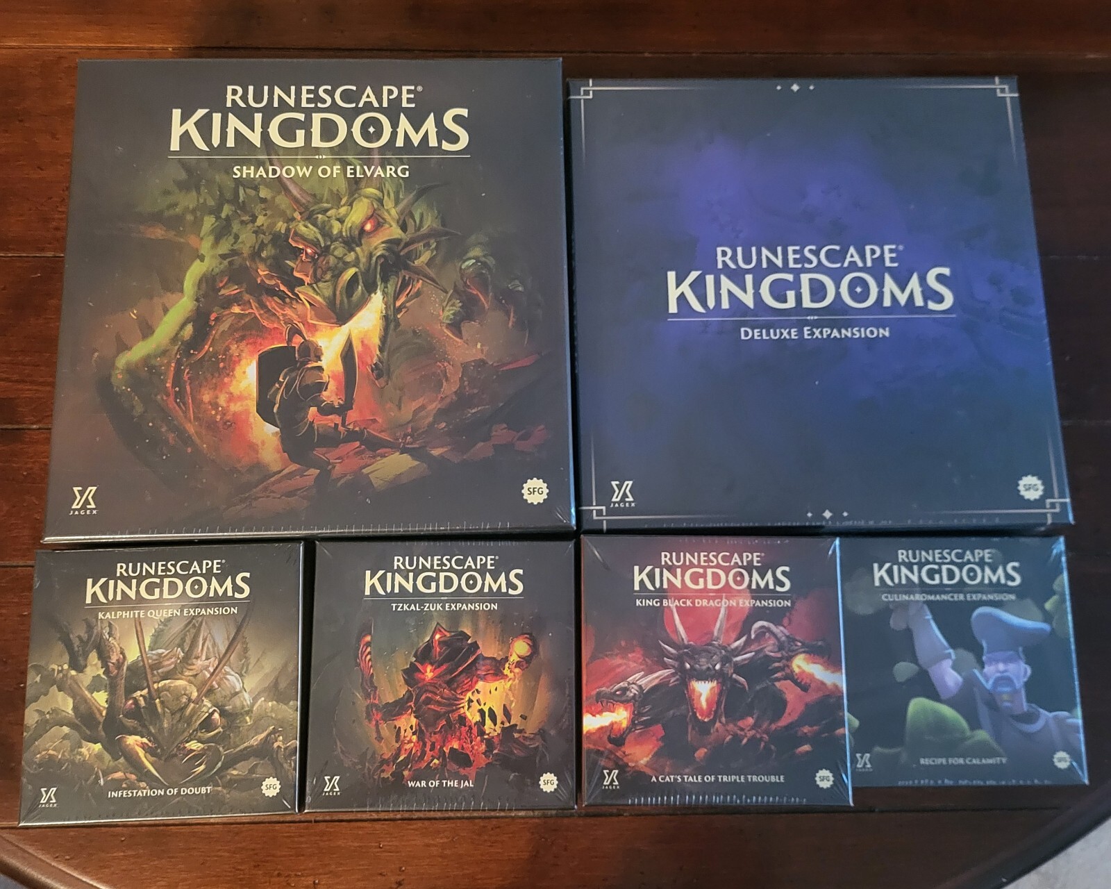 RUNESCAPE KINGDOMS: SHADOW OF ELVARG DELUXE KS EDITION WITH ALL ...