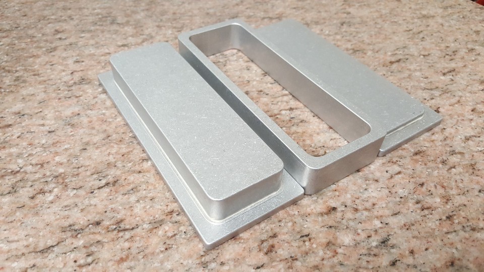 ROSIN PRE PRESS MOLD 2"X 6" BAG (FLOWER PRESS PUCK ) BILLET ALUMINUM ...