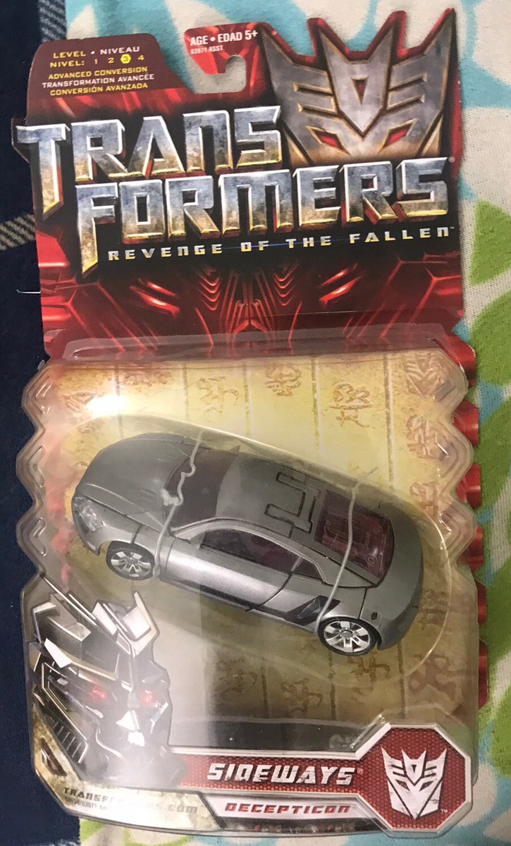 Sideways Transformers Toy