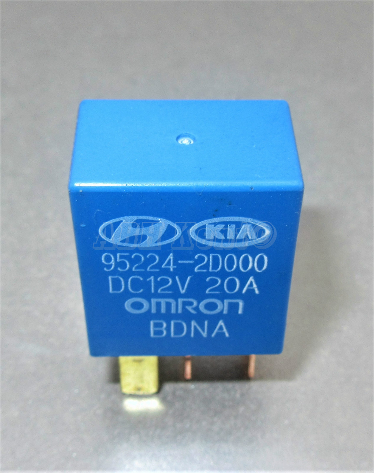 163-Hyundai & Kia (00-16) Multi-Use 4-Pin Blue Relay Omron 95224-2D000 ...