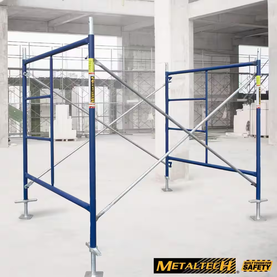 Saferstack Scaffold Section 7 Ft. X 5 Ft. X 5 Ft. Scaffolding Frame Set ...