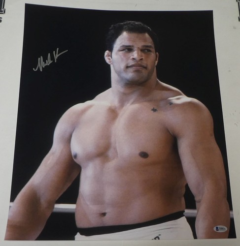 Mark Kerr Signed 16x20 Photo BAS COA UFC 14 15 Pride FC Smashing ...