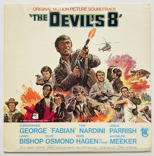THE DEVIL'S 8 Original Soundtrack PROMO WLP White Label Promo TOWER ‘69 Vinyl LP | eBay