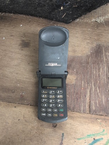 Vintage Motorola StarTAC Black Cell Phone Untested #112 | eBay