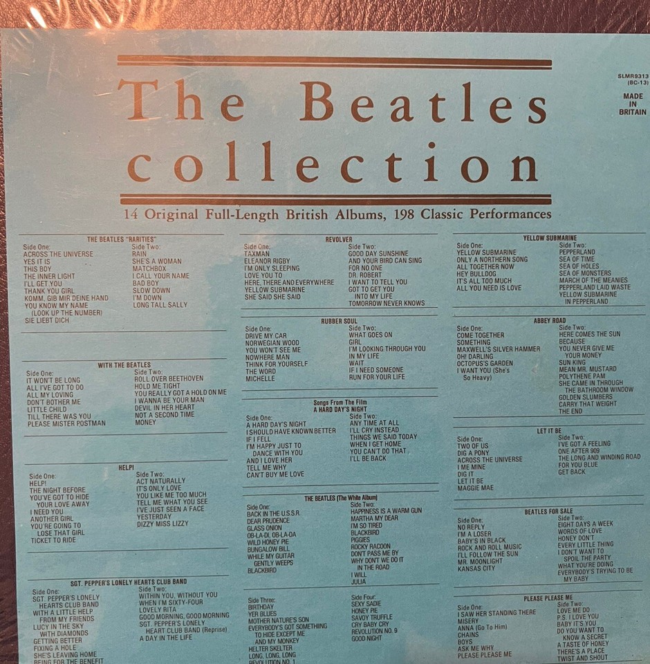 The Beatles Collection box vinyl 1978 USA set BC 13 #4255 Pristine ...