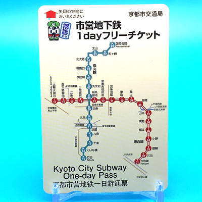 Kyoto City Subway One-day Pass Card Already Used Made in Japan F/S | eBay