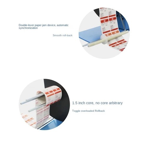 X6 Automatic Label Rewinder Thermal Coated Paper Printer External ...