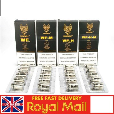 5x Genuine Snowwolf WF | WF-H | WF-M WF-H-M REPLACEMENT Coils - MFENG ...