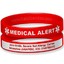 Medical Alert Engraveable Silicone ID Wristband (outside engraving) | eBay
