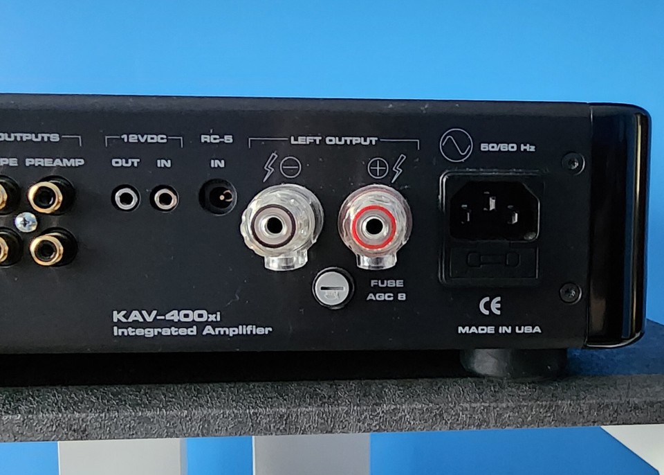 Krell KAV 400xi integrated amplifier,black,aftermarket remote | eBay