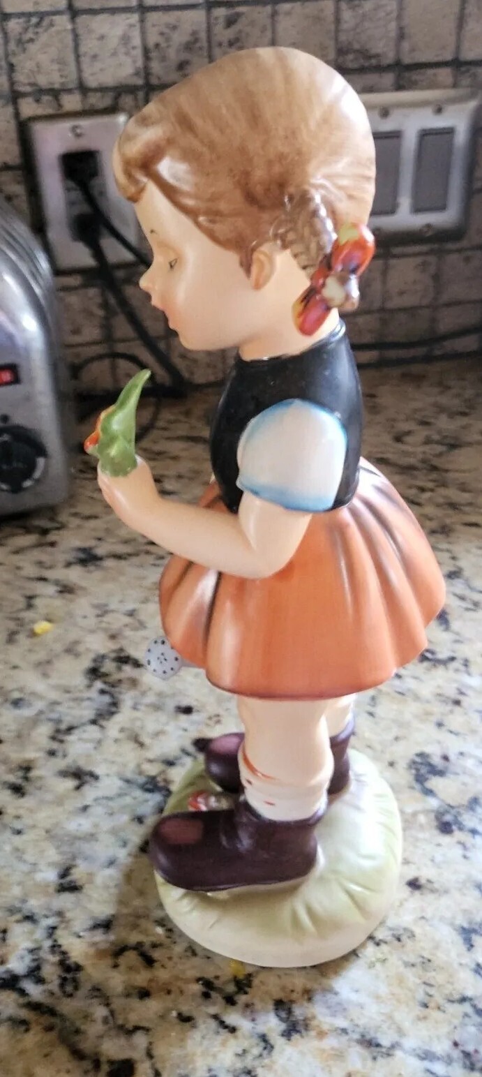 Vintage Japan Erich Stauffer Arnart Creation Hummel Style Girl Watering ...