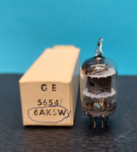 1- GE 6AK5W 5654 EF95 Vacuum Tube NOS/NIB Tested | eBay
