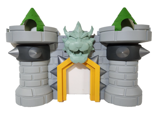 K'NEX Super Mario World Nintendo 3D Land Bowser's Castle Front Door ...