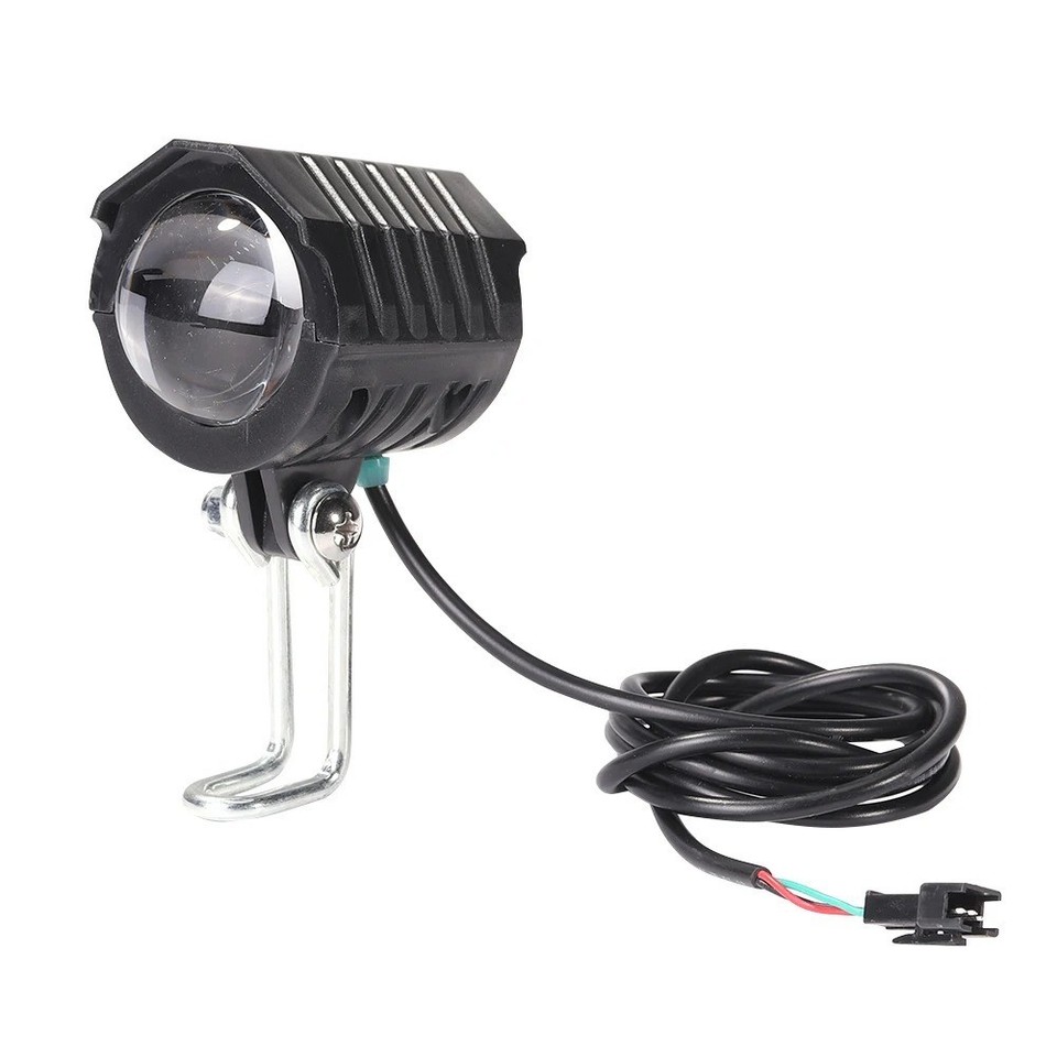 48V Electric Bike Headlight with Horn, 9 LED 18W / 5W 48-80V E-Bike ...