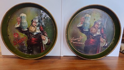 Bartels Beer Tray Duo – Crown Beer & Syracuse Pre-Prohibition Brewery ...