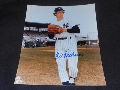 1977 New York Yankees Gil Patterson Signed 8x10 Photo Vintage Autograph ...