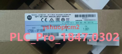 1PCS New AB 1756-IF16IH ControlLogix Isolated Analog Input Module Fast ...