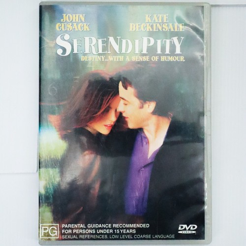 Serendipity (DVD, 2001) John Cusack, Kate Beckinsale - Holiday Romance Comedy | eBay Australia