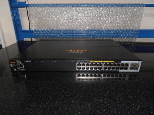 HPE/Aruba 2920-24G PoE+ 24 Port Gigabit PoE+ Gig Switch HP J9727A ...