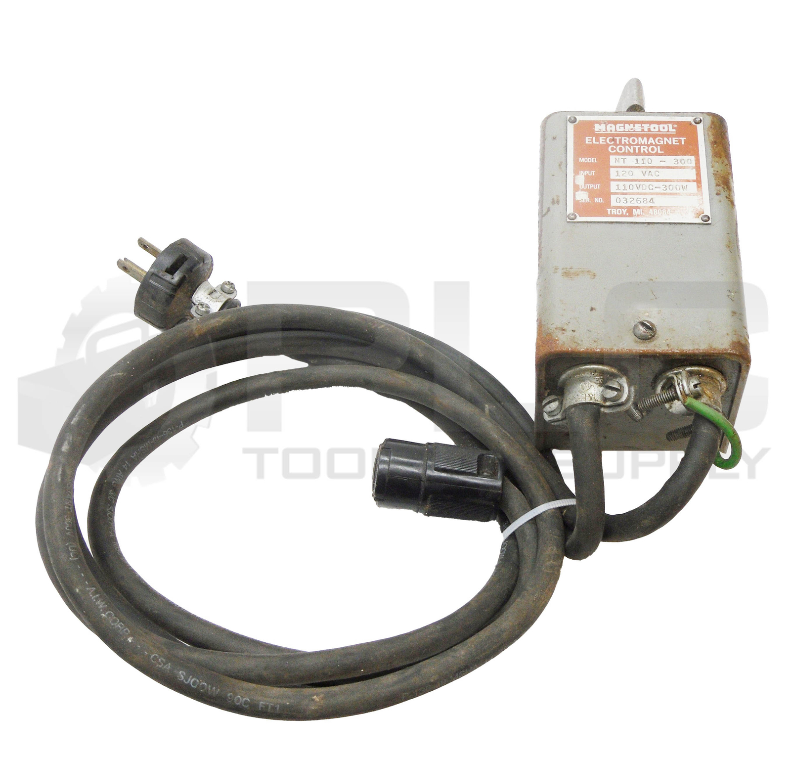 MAGNETOOL NT110-300 ELECTROMAGNET CONTROL 120VAC 110VDC 300W | eBay