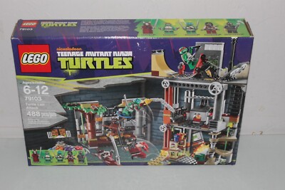 Lego 79103 Teenage Mutant Ninja Turtles Turtle Lair Attack new sealed ...