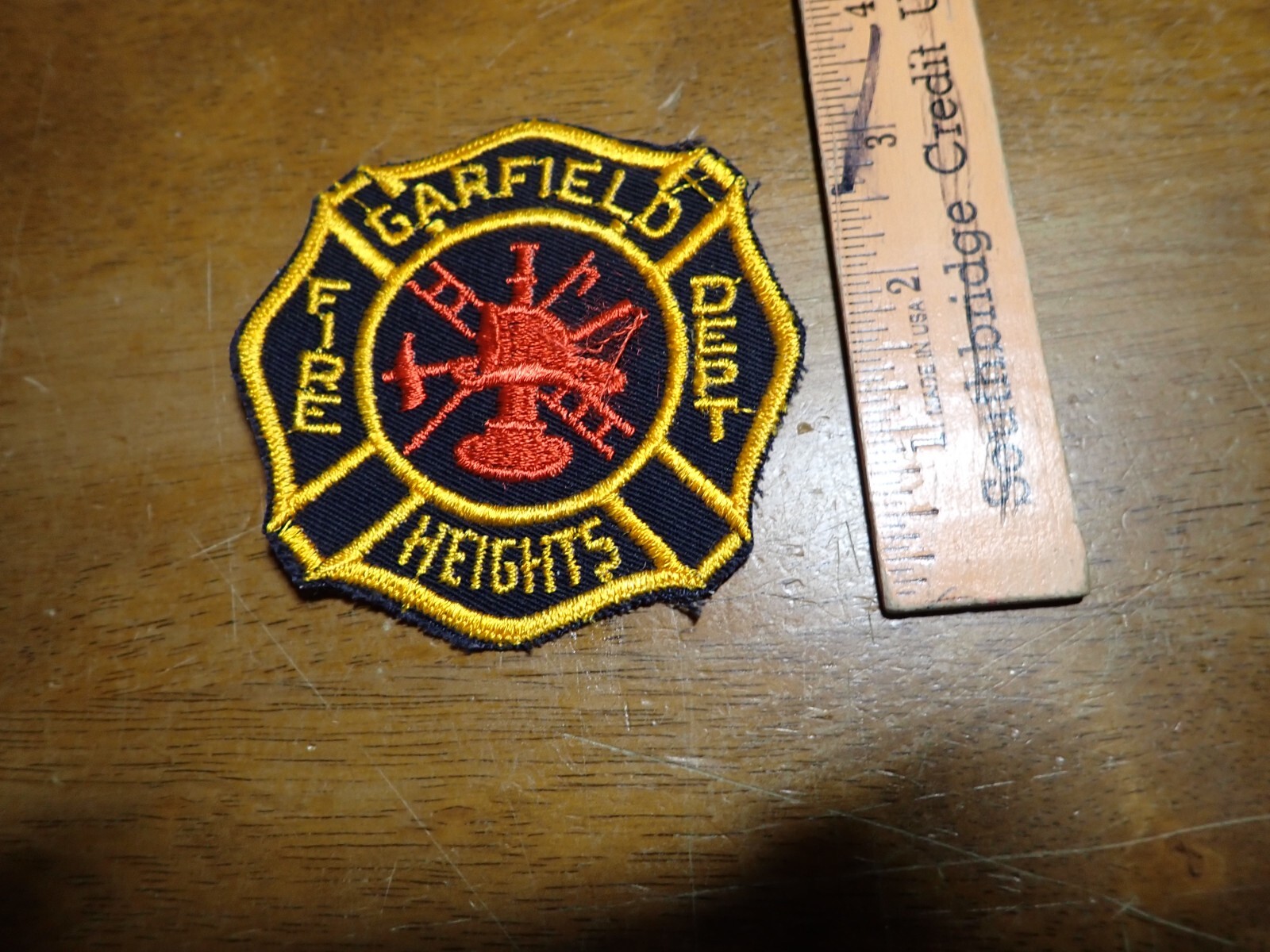 GARFIELD FIRE DEPARTMENT ENGINE FIRE FIGHTER EMS patch bx L#67 | eBay