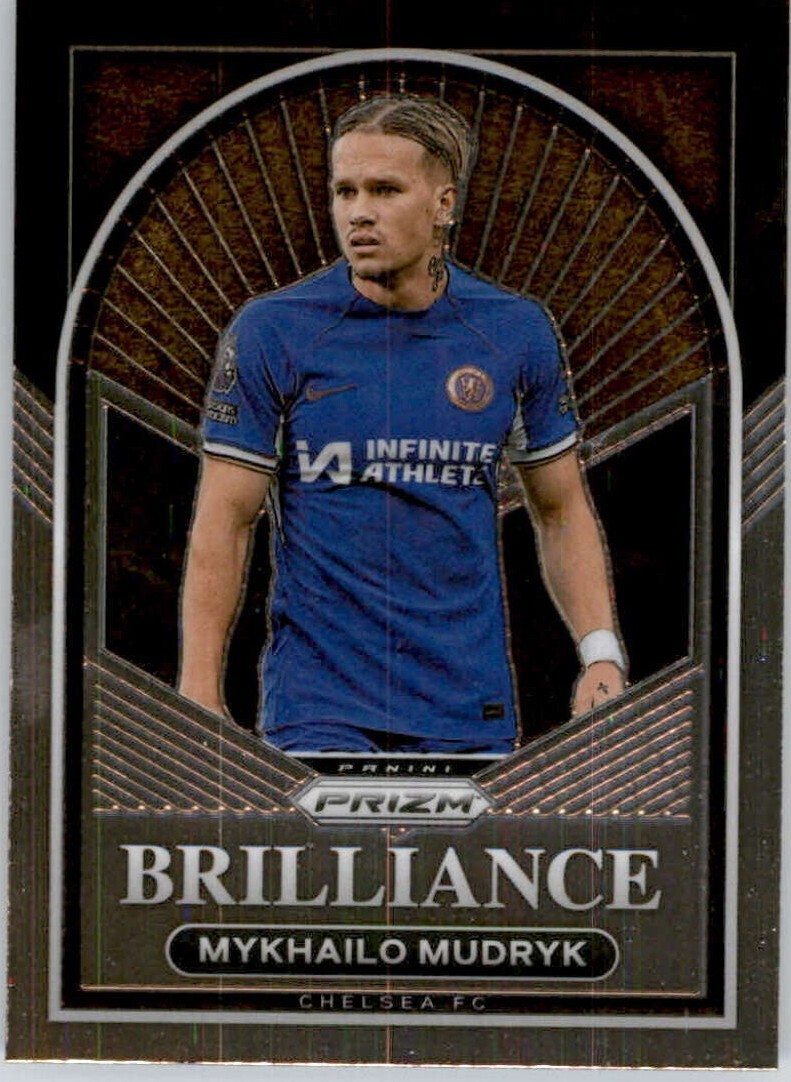 2023-24 Panini Prizm Premier League - Brilliance Mykhailo Mudryk #12 ...