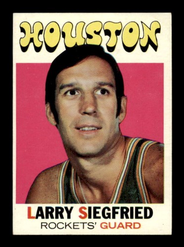 1971-72 Topps #36 Larry Siegfried EX/EX+ Rockets 549304 | eBay